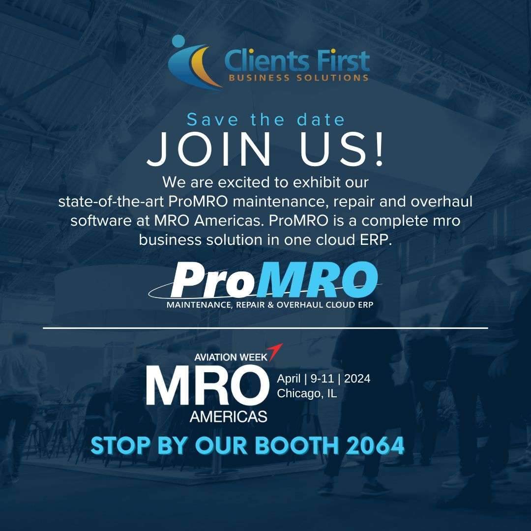 MRO Software Solution ProMRO Exhibits at MRO Americas 2024